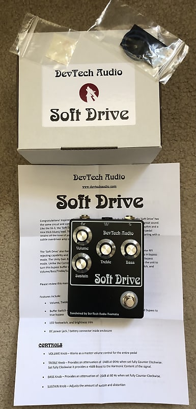 DevTech Soft Drive 2024 - Black | Reverb