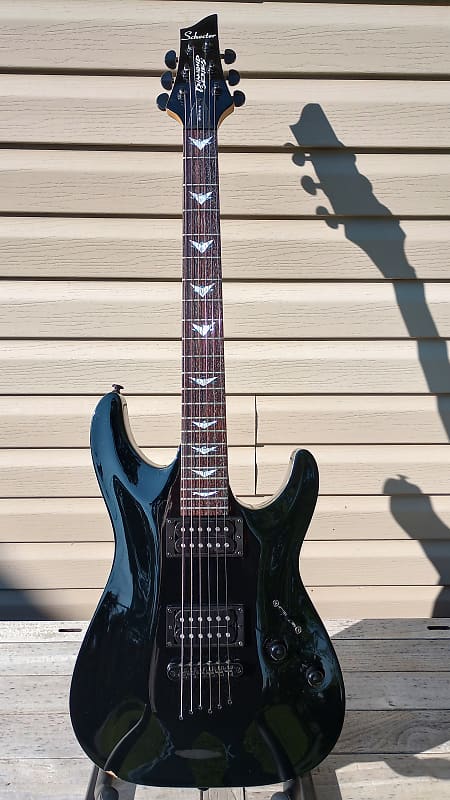 Schecter Spitfire 6 Black | Reverb