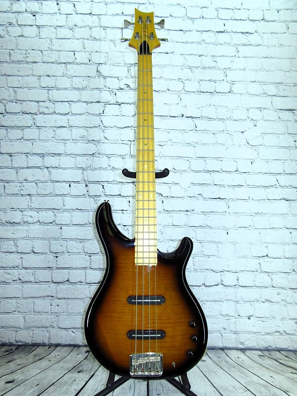 PRS EB-4 Bass 2002 - Amber Burst Active EQ | Reverb