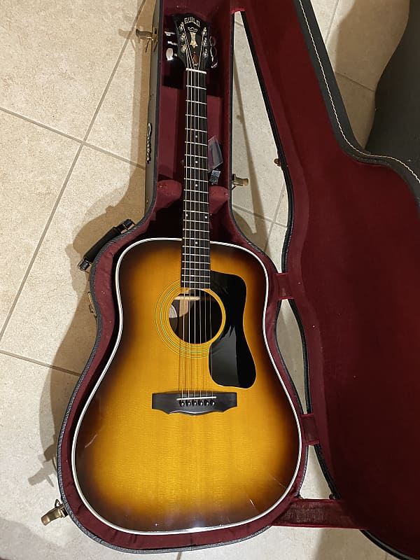 1980 Guild D-50 SB Dreadnought Acoustic W/OHSC MINT | Reverb UK