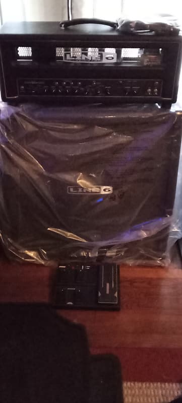 Line 6 Spider Valve HD100 half stack Line 6 2023 - Black | Reverb