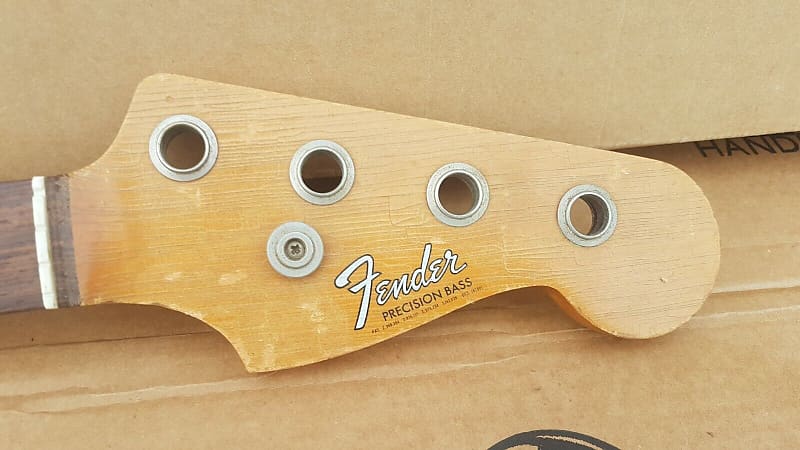 1966 FENDER PRECISION BASS NECK USA | Reverb