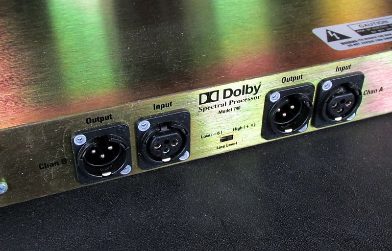 Dolby 740 Spectral Processor | Reverb