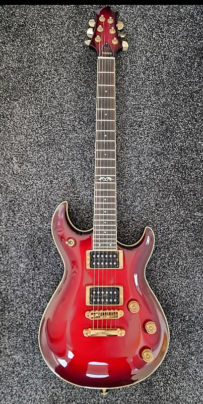 Yamaha YSG Special Edition 1985 - Emerald Red and gold | Reverb UK