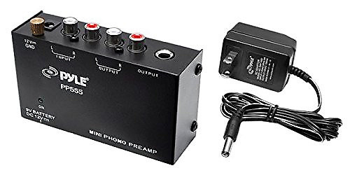 Pyle PP555 Ultra Compact Phono Turntable Pre-Amplifier w/ 9V | Reverb
