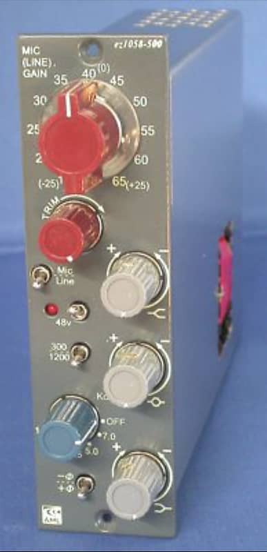AML 1058 Germanium Mic Preamp / EQ NEVE 500 Series EZ1058-500 | Reverb