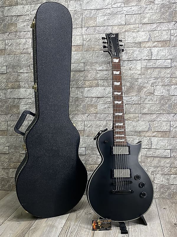 ESP LTD ECLIPSE EC257 - 7 String Electric Guitar – Black | Reverb