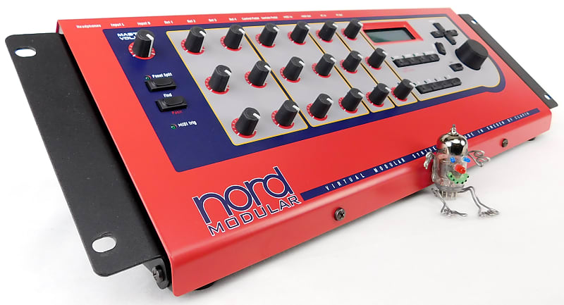 Clavia Nord Modular DSP Synthesizer Rack OS 3 03 + Top | Reverb UK