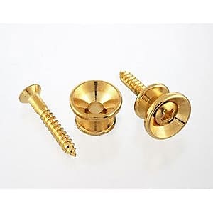 Gold Strap Buttons (Pack of 2) | Reverb