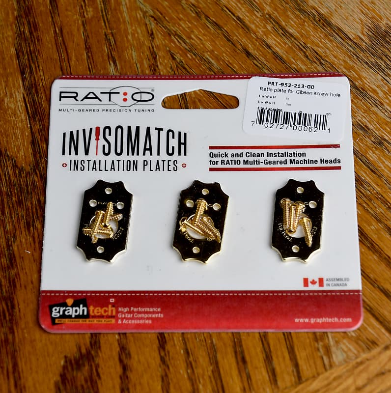 Graph Tech Ratio InvisoMatch Premium Mounting Plates For | Reverb