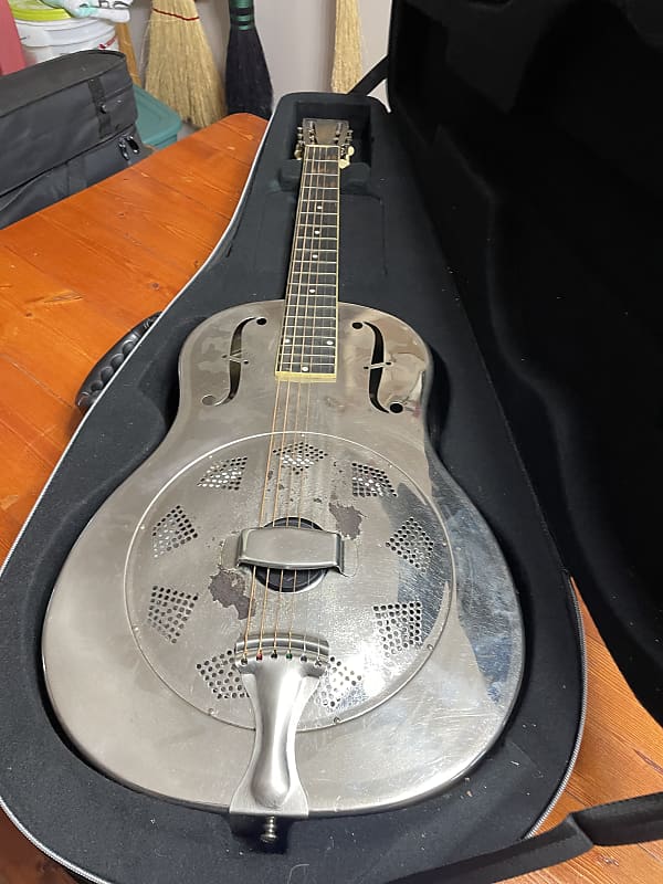 National Resonator Style O 1930’s Nickel Plated | Reverb