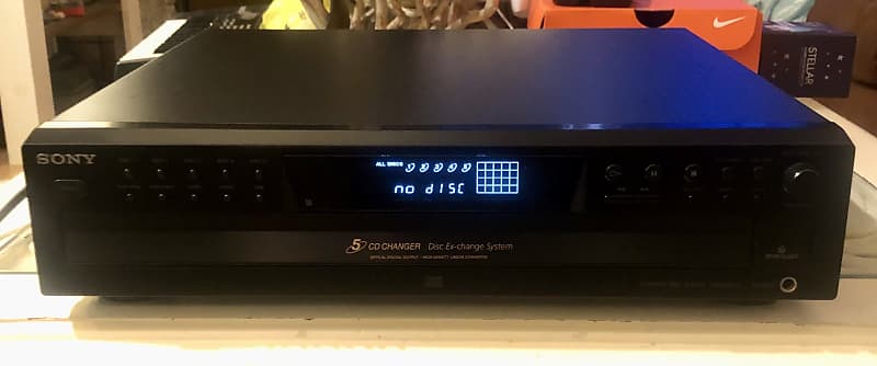 Sony CDP-CE375 5 disc CD player Black | Reverb