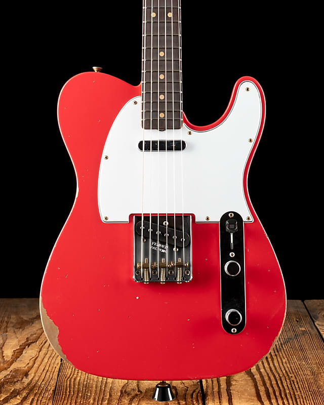 Fender 63 Telecaster Relic - Fiesta Red - Free Shipping | Reverb