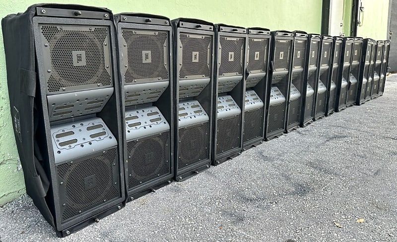 JBL Vertec VT4887A Compact Bi-Amplified 3Way Line Array | Reverb