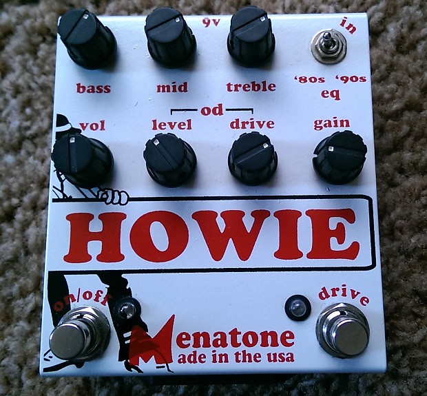 Menatone Howie 7-Knob Dumble-Style Overdrive Pedal--NEAR | Reverb