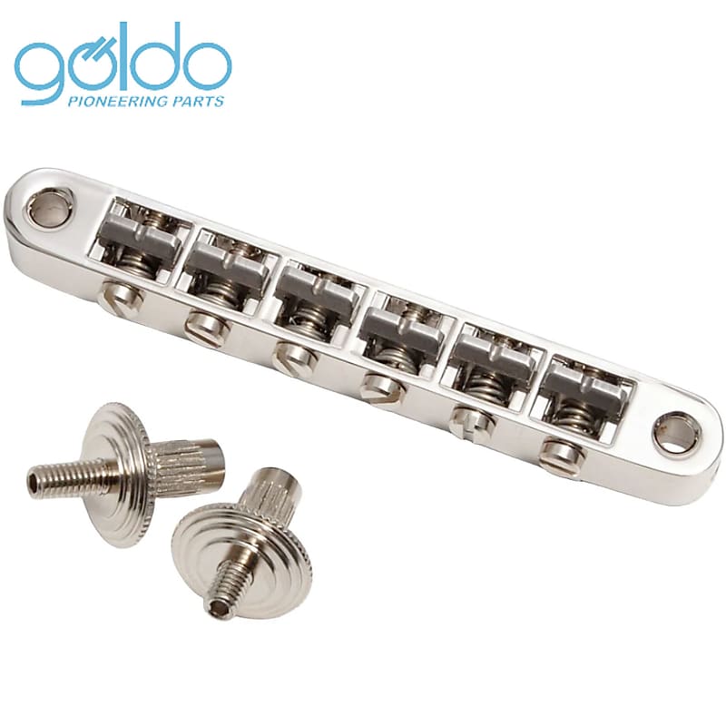 NEW Goldo HWG2 3-Point Vario Steel Saddle Bridge - NICKEL | Reverb