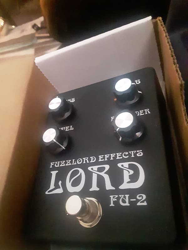 FuzzLord Fu2 2021 - Black | Reverb