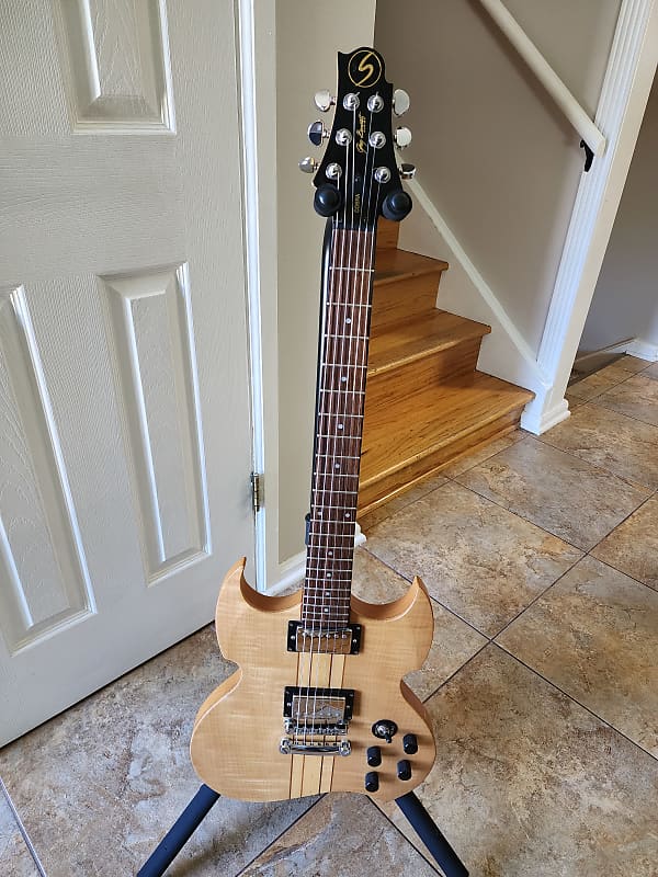 Samick Greg Bennett Cobra electric guitar 2000's - Natural | Reverb