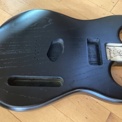 Warmoth Hybrid Strat Stratocaster Telecaster Ash Body P-90 | Reverb