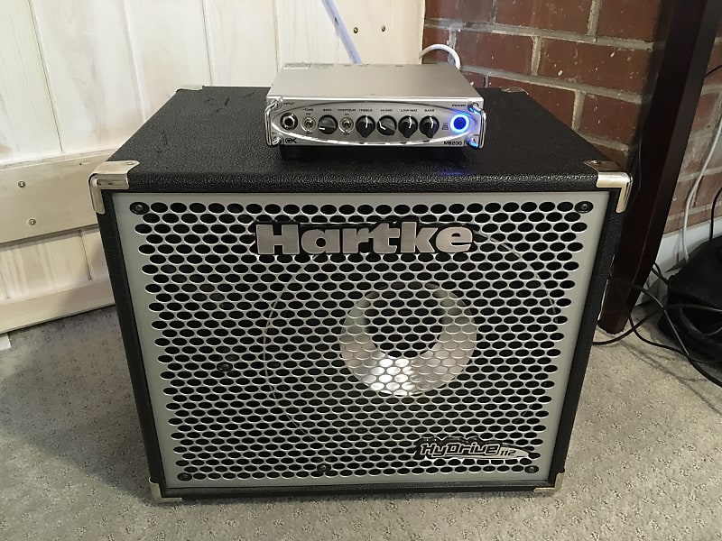 Gallien-Krueger (GK) MB200 Bass Head and Hartke HyDrive 112 | Reverb