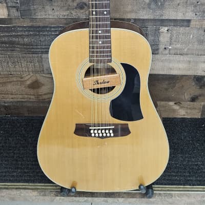1988 Aria AW-200T 12-string Acoustic Guitar - Natural w/ | Reverb
