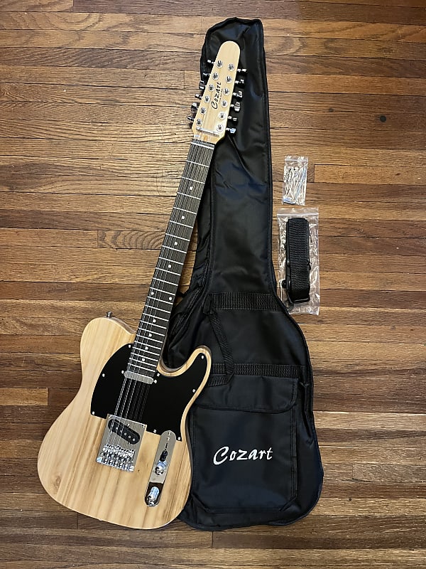 Cozart 12 String Telecaster Style Model STL 01-12S-N- Natural | Reverb