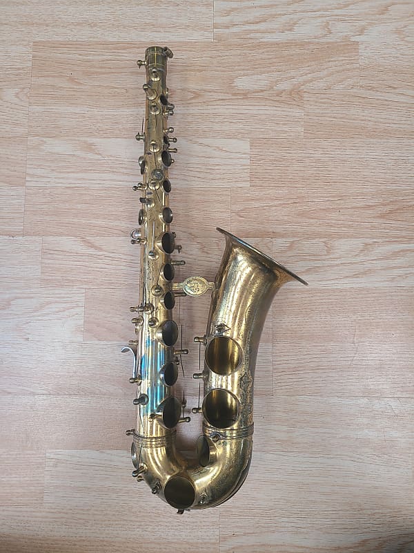 Evette Schaeffer Saxophone 1920 - Brass. Sax Body, Missing | Reverb