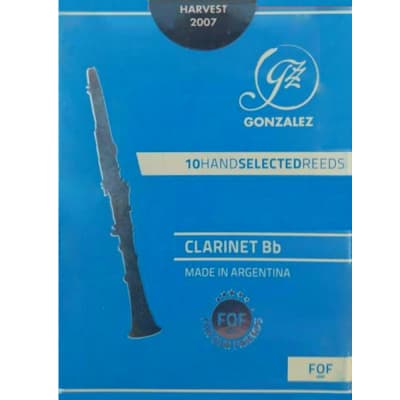 Gonzalez Reeds FOF Reeds for Bb Clarinet - 4.0 (10-pack) | Reverb