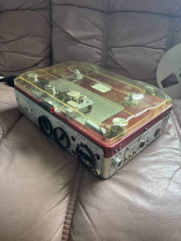 Nagra E 1970s Red Reel-To-Reel Tape Recorder Mono | Reverb