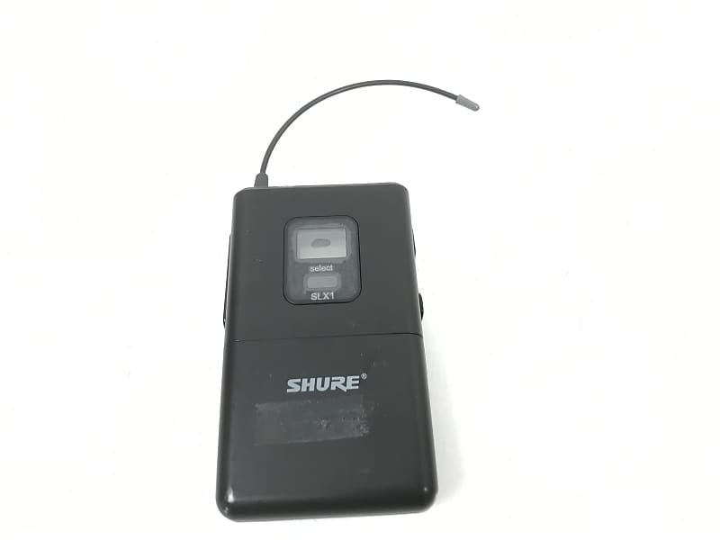 Shure SLX1 H5 518-542 MHz Transmitter Black | Reverb