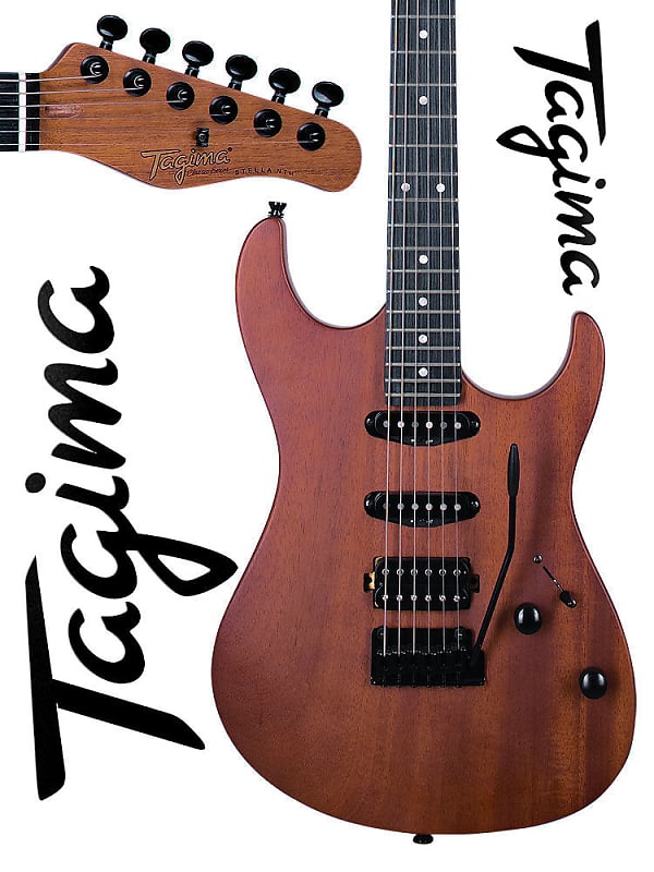 Tagima Stella NTMS Natural Mahogany | Reverb
