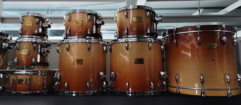 Pearl Masters Maple MMX - Sunrise Fade Lacquer | Reverb