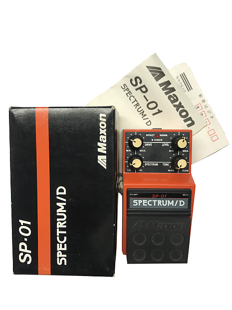 Maxon SP-01, Spectrum D, EQ, VERY RARE, Made In Japan, 1987, | Reverb