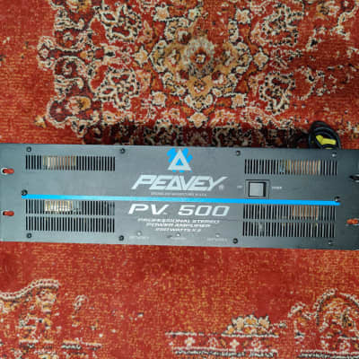 Peavey PV-500 Two-Channel Power Amp | Reverb