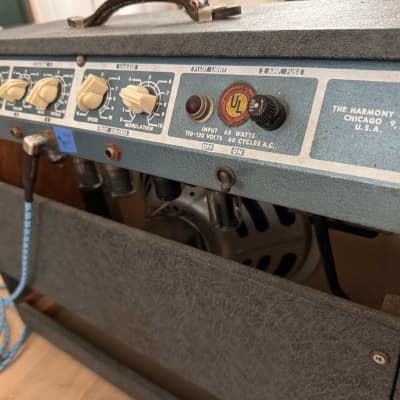 1960s Harmony H306 Vintage Tube Guitar Amp - Classic - | Reverb