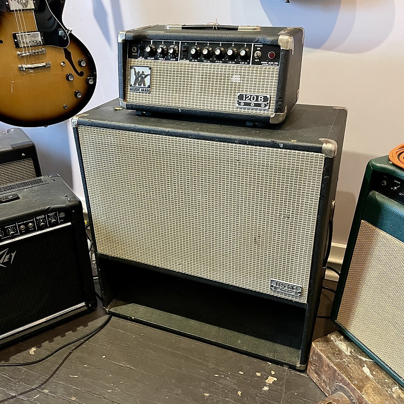 1970's Music Man 120B Head & 115RH Cab | Reverb