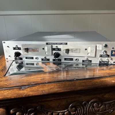 Telefunken V72 stereo tube micpre pair c 1960 original | Reverb