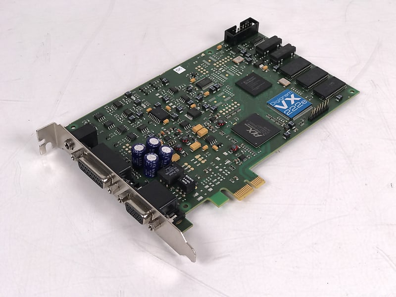Digigram VX222e PCIe Digital Broadcast Audio Card | Reverb