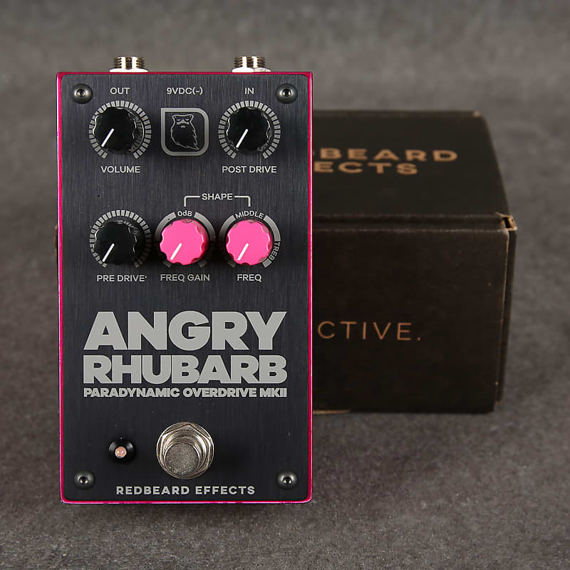 Redbeard Angry Rhubarb Paradynamic Overdrive MKII - 2nd Hand | Reverb
