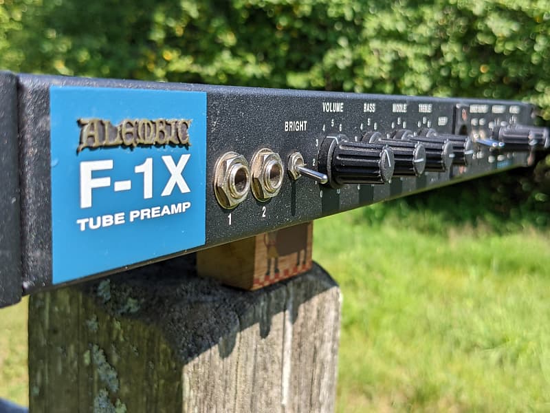 Legendary Alembic F-1X Bass Preamp Blackface Tone Stack | Reverb