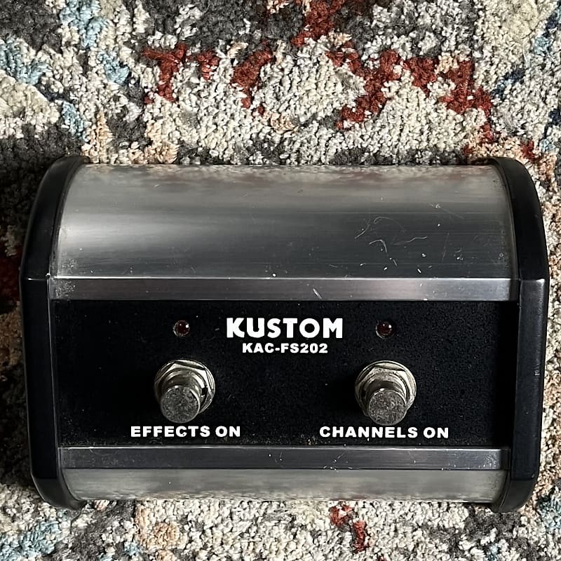 Kustom KAC-FS202 2 Button Footswitch! F11 | Reverb