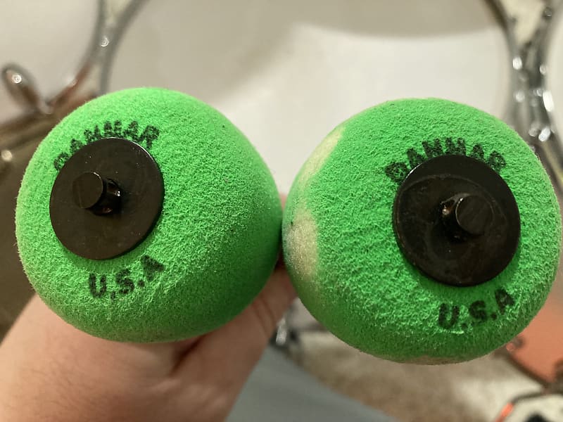 Danmar Green Felt Bass Drum Beater 2000 - Green | Reverb