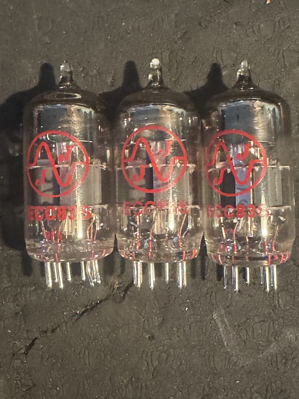 3 JJ Electronic ECC83S/12AX7 2010’s | Reverb