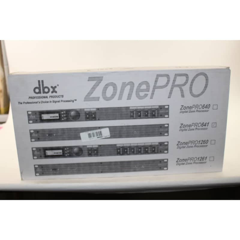 dbx ZonePro 641VVM Digital Zone Processor 6x4 - New In Box | Reverb