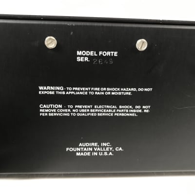 Audire Forte Dual Mono Power Amplifier | Reverb