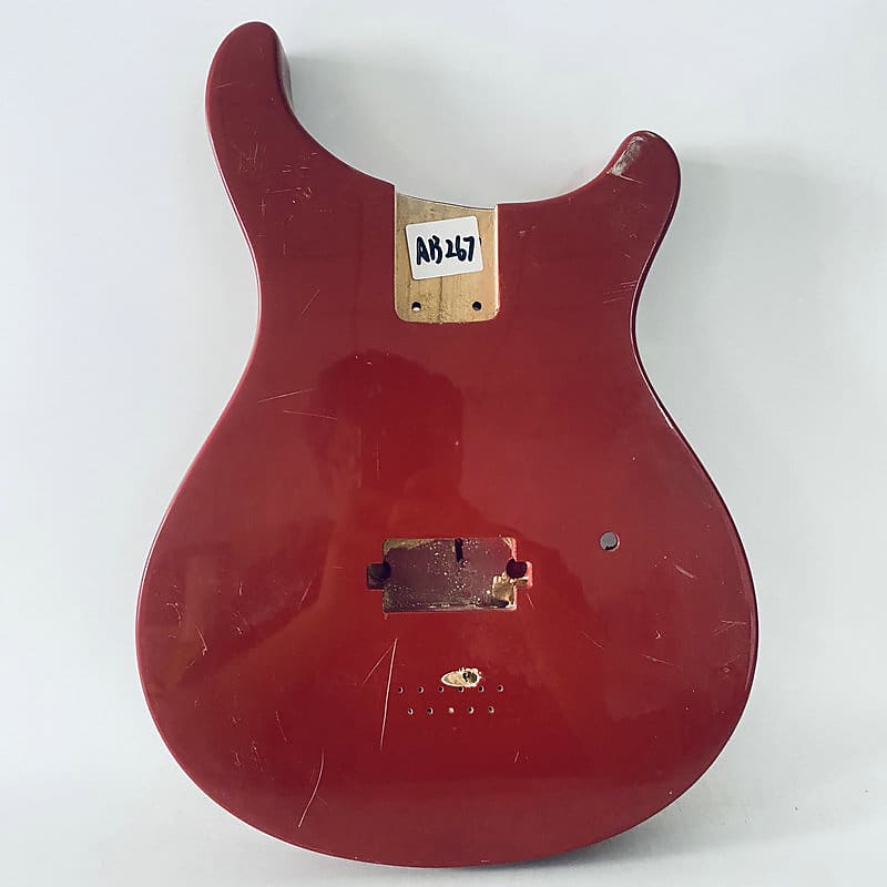 Double Cutaway Guitar Red Body DIY Project | Reverb UK