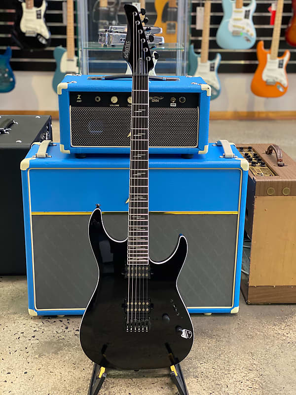 SCHECTER REAPER-6 CUSTOM G BLACK | Reverb