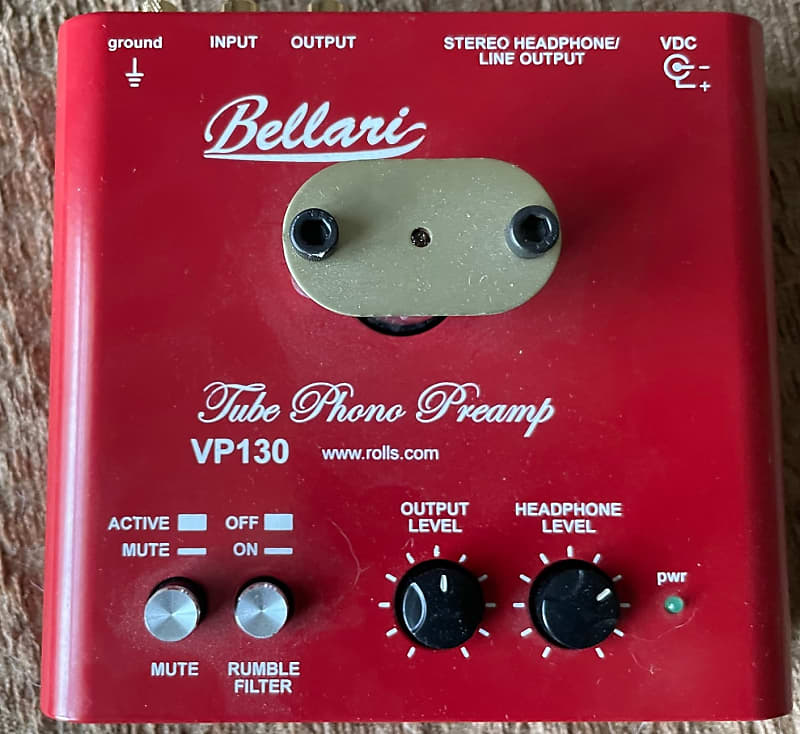 Rolls Bellari VP130 Used, Mint plus extra Mullard 12AX7 | Reverb