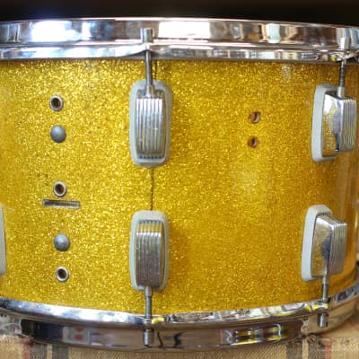 1960's Trixon 'Telstar' outfit in Yellow Sparkle | Reverb