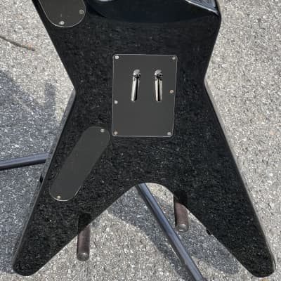 2007 Dean Dime Shadow ML W/Case Black Dimebag Darrell | Reverb